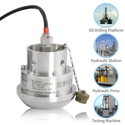 China High Accuracy 20000psi Water Gas Oil Pressure Sensor Transducer for sale