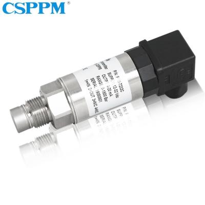 China 316L Stainless Steel Flat Diaphragm Pressure Sensor With Aerial Plug for sale