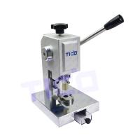China TICO Portable Coin Cell Manual Disc Cutter for Electrode & Separator Cutting - 0.005-0.5mm Thickness, 6kg Weight for sale
