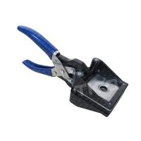 China Hand Held Coin Cell Electrode Disc Cutter φ10-50mm Manual Punching Tool for Battery Research for sale