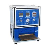 China Pouch Cell Gas Driven Top and Side Hot Sealing Machine for Aluminum Laminated Film Case for sale