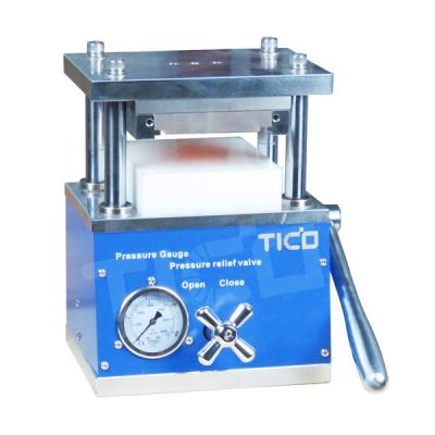 China Compact Manual Hydraulic Electrode Die Cutter for sale