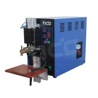 China Pneumatic Cylindrical Battery Spot Welding Machine 10KVA 0-99A for Tab Welding for sale