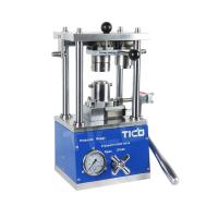 China Hydraulic Cylindrical Cell Crimping Machine 35kg for Battery R&D - 235×180×365mm Manual Lab Equipment for sale
