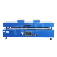 China STC-TMH-T800 800mm Adjustable Vacuum Battery Film Coating Machine with 150°C Heating for Cylindrical Cell Research for sale