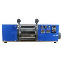 China Heat Battery Electrode Calendering Machine with 150mm Roller, 120°C Temperature Control, 0-2mm Thickness Adjustment for sale