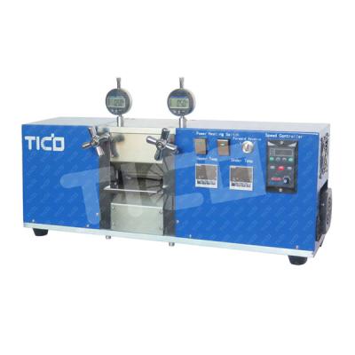 China 100mm Width Heated Calender Machine for Electrode Roll Pressing for sale