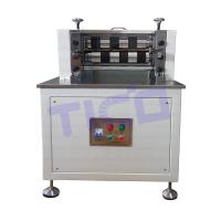 China STC-DFT350 350mm Width Cylindrical Cell Electrode Slitting Machine 1.1KW Power ±0.05mm Accuracy for sale