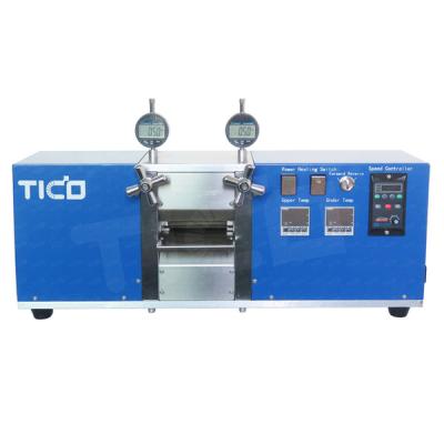 China 100mm Heated Calender Machine for Battery Electrode Roll Press for sale
