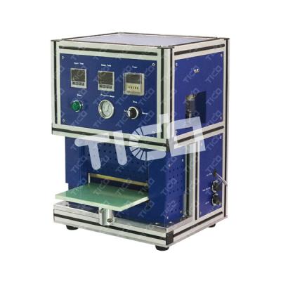 China Pouch Cell Aluminum Laminated Case Edge Hot Sealing Machine for sale