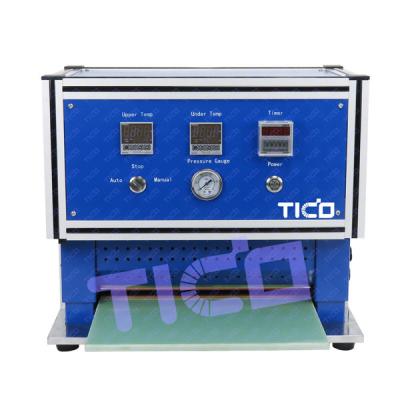China 400mm Pouch Cell Gas Driven Top and Side Hot Sealing Machine for sale
