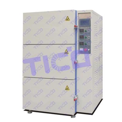 China 3 Layer High Vacuum Laboratory Drying Oven 12KW 380V with 3mm 304SS Chamber for sale