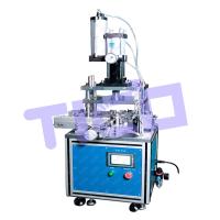 China Cylindrical Cell Semi-auto Continuous Crimping Machine for sale