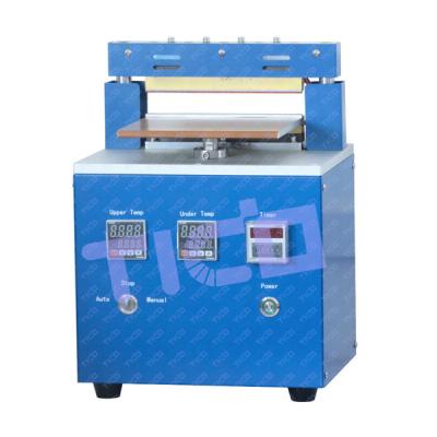 China Electric Top Side Edges Sealing Machine For Pouch Cell Aluminum Laminated Case for sale
