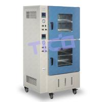 China 90L 2-Chamber Vacuum Drying Oven with 200°C Heating & 133Pa Vacuum for Battery Electrode Processing for sale
