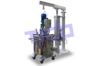 China STC-EQT-60 Manual Control Pneumatic Lifter for Transfer Bucket Lid - 250Kg Capacity, 1300×872×1497mm Dimensions for sale