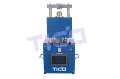 China Electric Coin Cell Crimping Machine for CR20xx Series with 1000kg Pressure and 25mm Stroke - STC-ADF-20 Model for sale