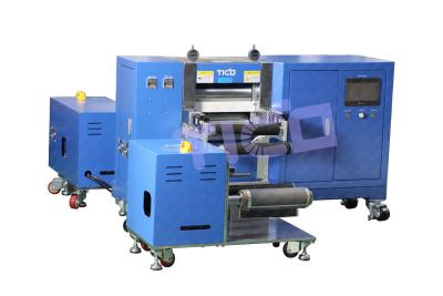 China Heat Hydraulic Calender Machine with Winder & Unwinder for Battery Production Line for sale