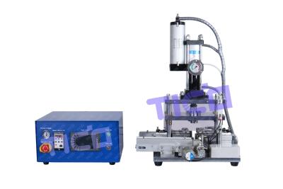China Cylindrical Cell Semi-auto Crimping Machine with Split Design for sale