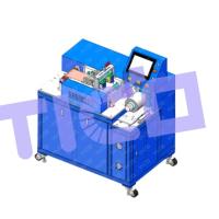China STC-DSL-150 Electrode Lithium Ion Battery Calendering Machine 150mm Lab Rolling Press with HRC62 Hardness for sale