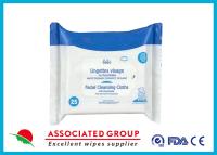 China Personalized Adult Wet Wipes Facial Cleansing Cloths PH Balanced for sale