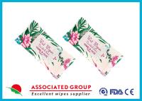 China Eco Friendly Female Cleansing Wipes , Flushable Feminine Wipes for sale