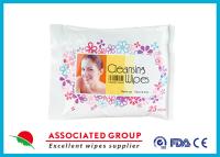 China Nonwoven Hand Makeup Remover Wipes Feminine Hygiene Individual Resealable Pack for sale