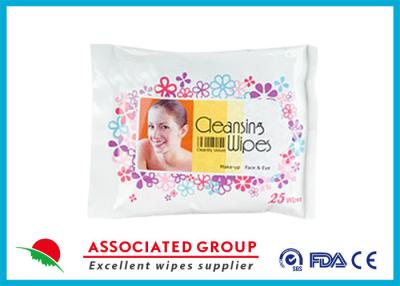 China Nonwoven Hand Makeup Remover Wipes Feminine Hygiene Individual Resealable Pack for sale