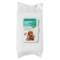 China White Non Toxic Pet Cleaning Wipes For Dogs Disposable for sale