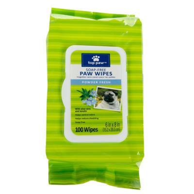 China Natural Healthy Pet Cleaning Wipes Fragrance Free Compostable for sale