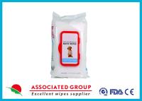 China Antibacterial Deodorizing Scent Pet Wet Wipes For Paw Body Grooming for sale