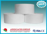 China Big Dot Embossed Nonwoven Spunlace Fabric Rolls For Industry for sale