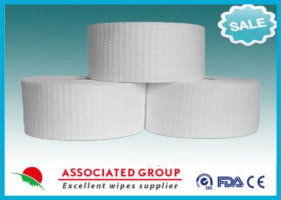 China Big Dot Embossed Nonwoven Spunlace Fabric Rolls For Industry for sale