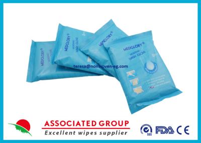 China Safe Touch Moistened Body Wash Gloves Bathing Wipes Fresh Scents for sale