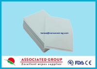 China Disposable Paper Handling Gloves Washgloves Non Woven FDA SGS Approved for sale
