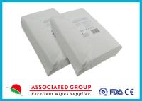 China Paraben Free Medline Disposable Dry Wipes No Chemicals 100% Flushable Material for sale