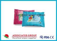 China Organic Makeup Remover Wipes Feminine Hygiene 100% Rayon Without Alcohol for sale