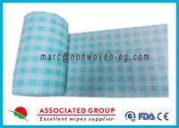 China Extra Thick Homemade Cleaning Wipes Wiping Rolls Needle Punch for sale
