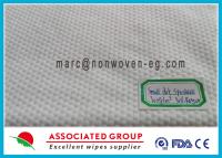 China Small Dot Patterned Pet Non Woven Fabric 50% Vicose Extra Thick 100Gsm for sale