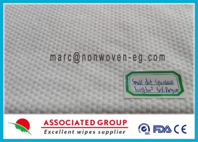 China Small Dot Patterned Pet Non Woven Fabric 50% Vicose Extra Thick 100Gsm for sale