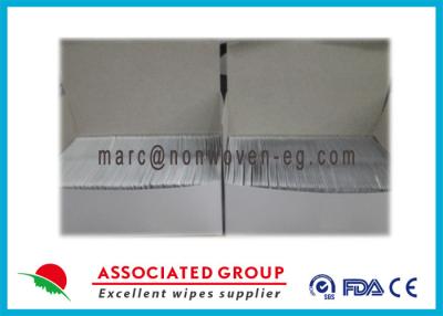 China Sterilized Alcohol Prep Pads Antiseptic , Non-Woven Cleaning Wet Wipes for sale
