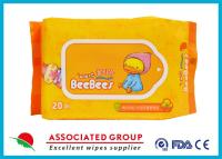 China Eco Friendly All Natural Baby Wipes Unscented Disposable Biodegradable for sale