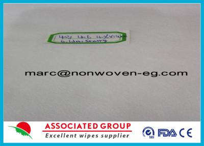 China Spunbond Non Woven Fabric Hydroentanglement 40gsm 40% Viscose for sale