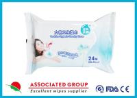 China All Natural Personal Cleansing Makeup Remover Wipes Light Fresh Scent 24 Wipes for sale