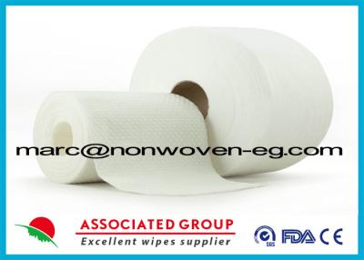 China Big Dot / Pearl / Embossed Spun Bonded Non Woven Fabric 100gsm 50% Viscose for sale