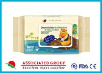 China All Natural Chamomile Baby Wet Wipes Soft Unscented Hypoallergenic 80 Wipes for sale