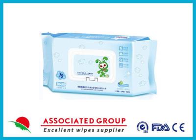 China Fresh Wet Wipes For Infant Skincare , Chemical Free Gently Protect 80pcs Flip Top for sale