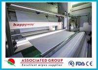 China 100% Viscos Super Soft Fabric Non Woven Roll Lint Free Spunlace Technics for sale