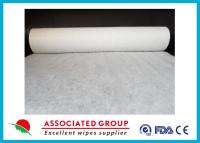 China Plain Disposable Spunlace Nonwoven Fabric Biodegradable 200gsm Weight for sale
