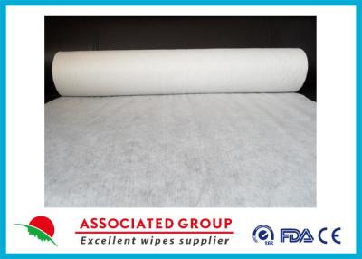 China Plain Disposable Spunlace Nonwoven Fabric Biodegradable 200gsm Weight for sale